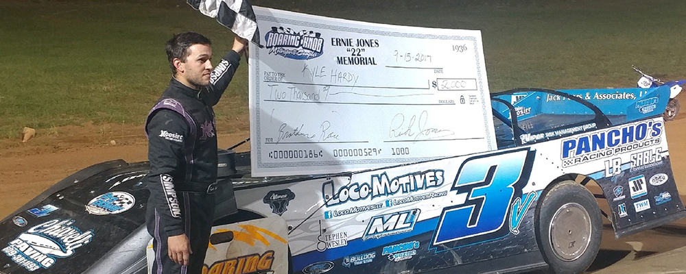 KYLE HARDY WINS THE ERNIE JONES MEMORIAL – JRi Shocks